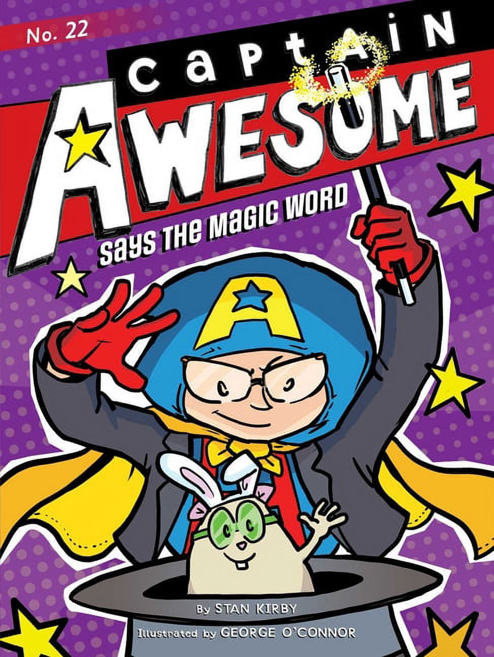 Captain Awesome Captain Awesome Says the Magic Word, Book 22, (Paperback) - Walmart.com