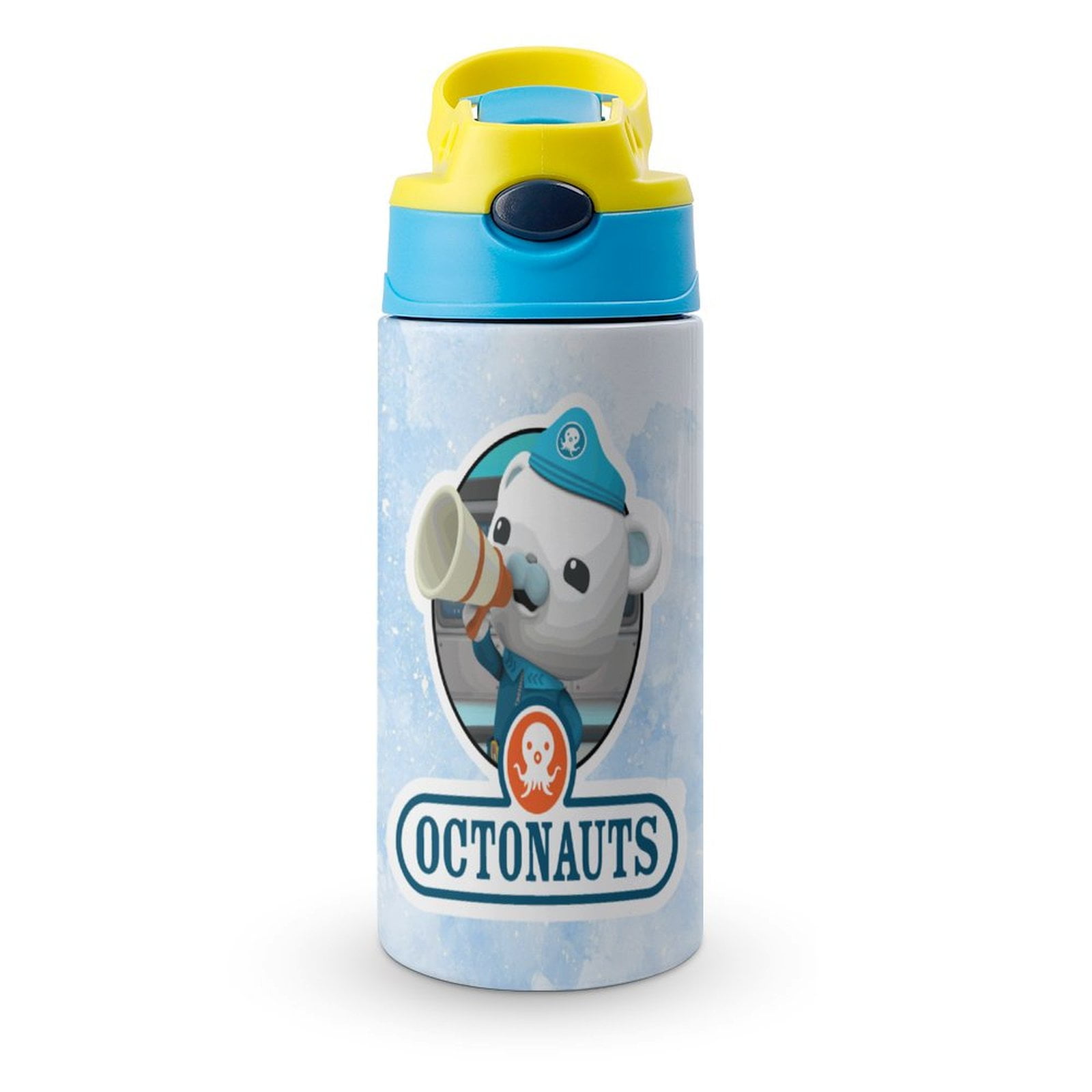 Captain Barnacle The Octonauts Kid's Insulated Water Bottle With Straw ...