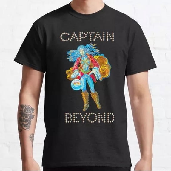 Captain Beyond T-Shirts Short Sleeve Black All Size Gift For Fan AL61 ...