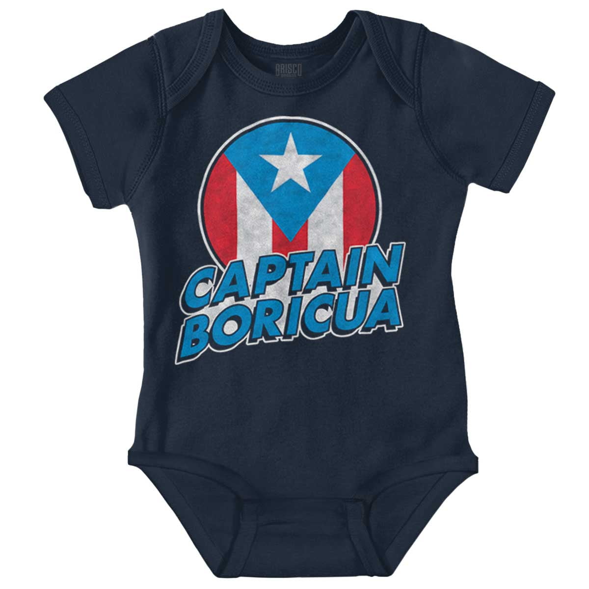 Captain Boricua Puerto Rican America Romper Boys or Girls Infant Baby ...