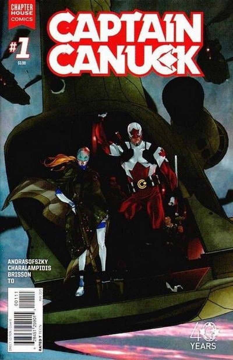 Captain Canuck (Chapter House) #1B VF ; Chapter House Comic Book ...