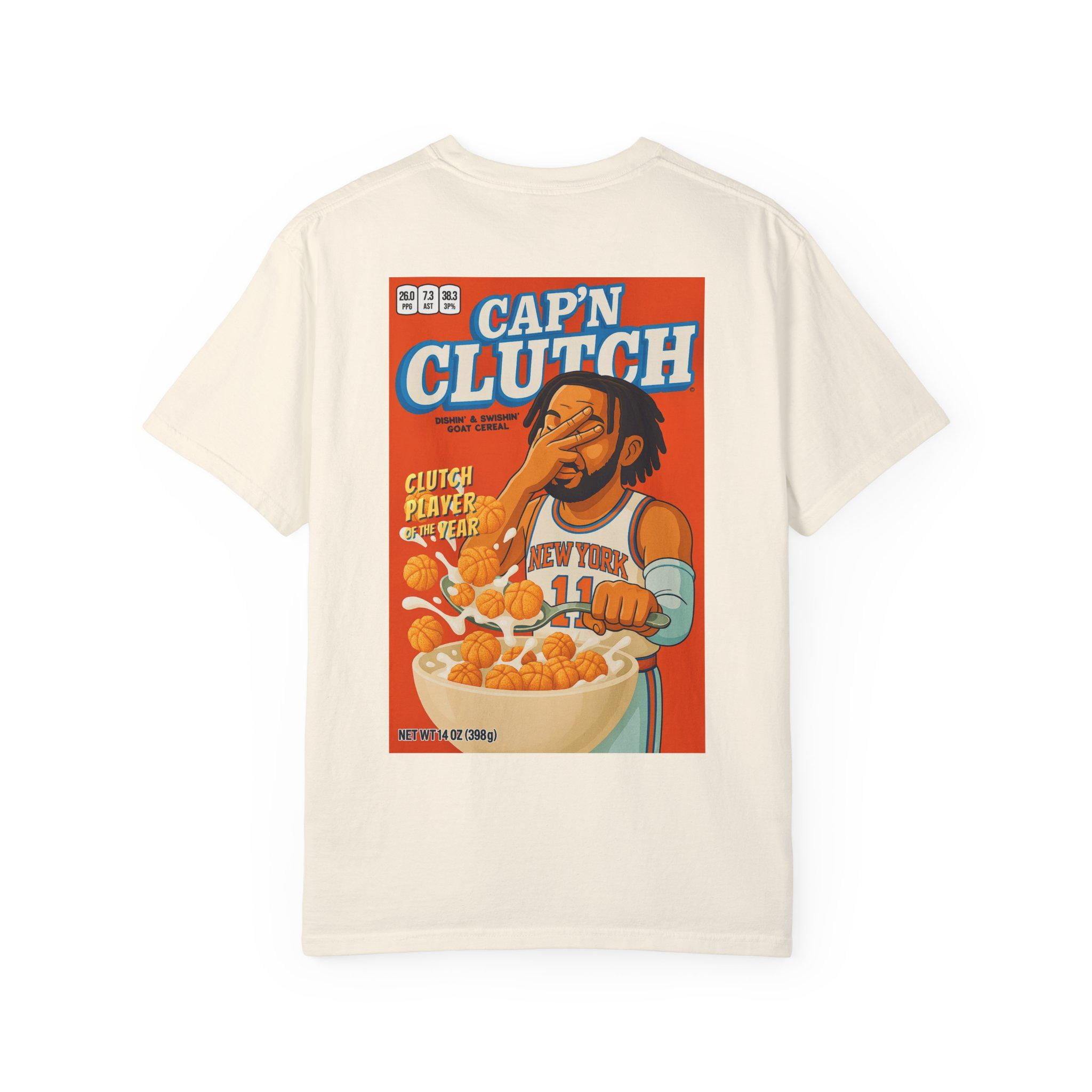 Captain Cap’n Clutch Jalen Brunson Knicks T Shirt - Walmart.com