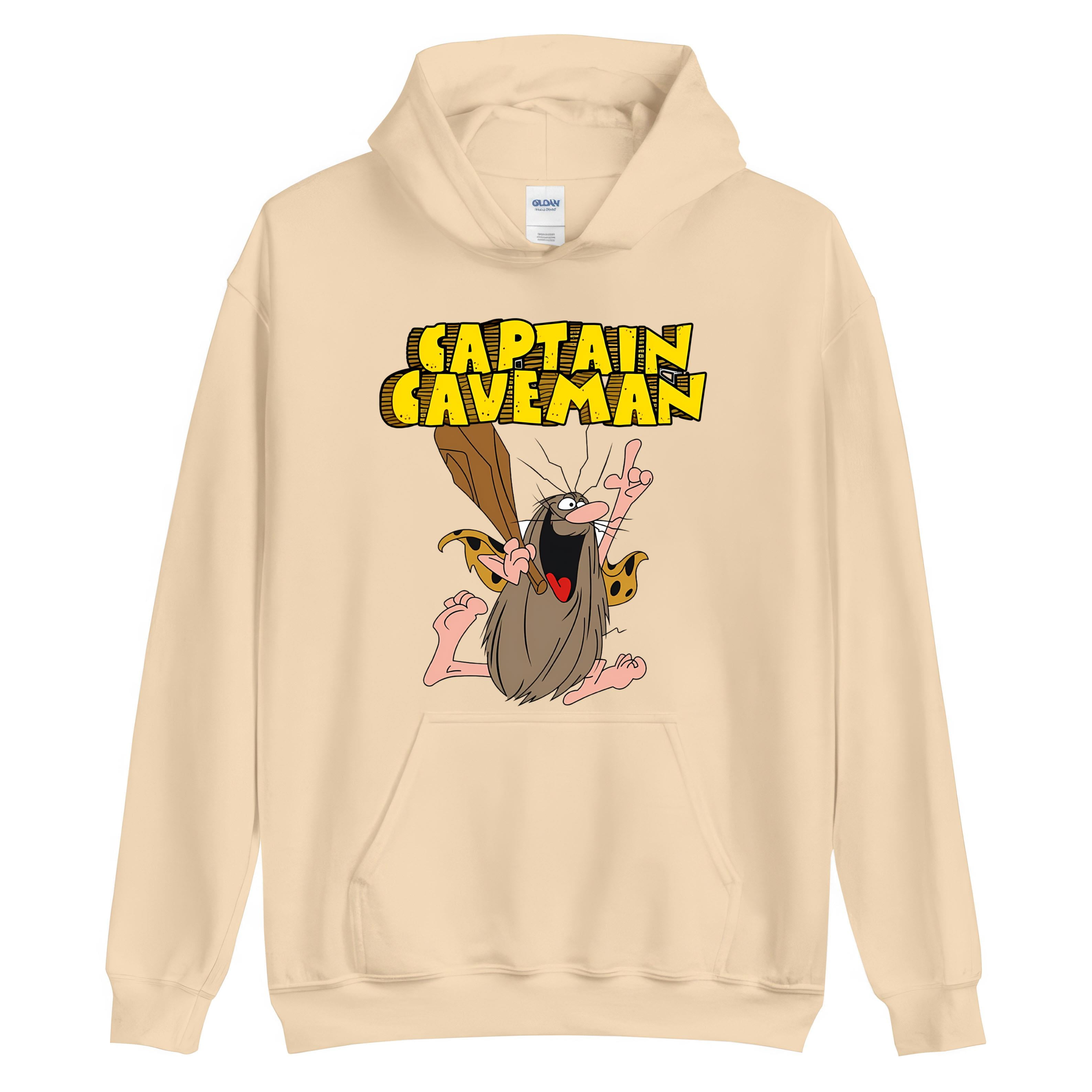 Captain Caveman Cartoon Show Men's Black Shirt - Walmart.com