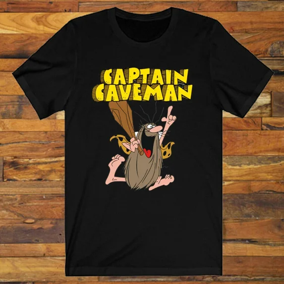 Captain Caveman Main Logo shirt 6 Sizes S-5XL! Fast Ship! - Walmart.com