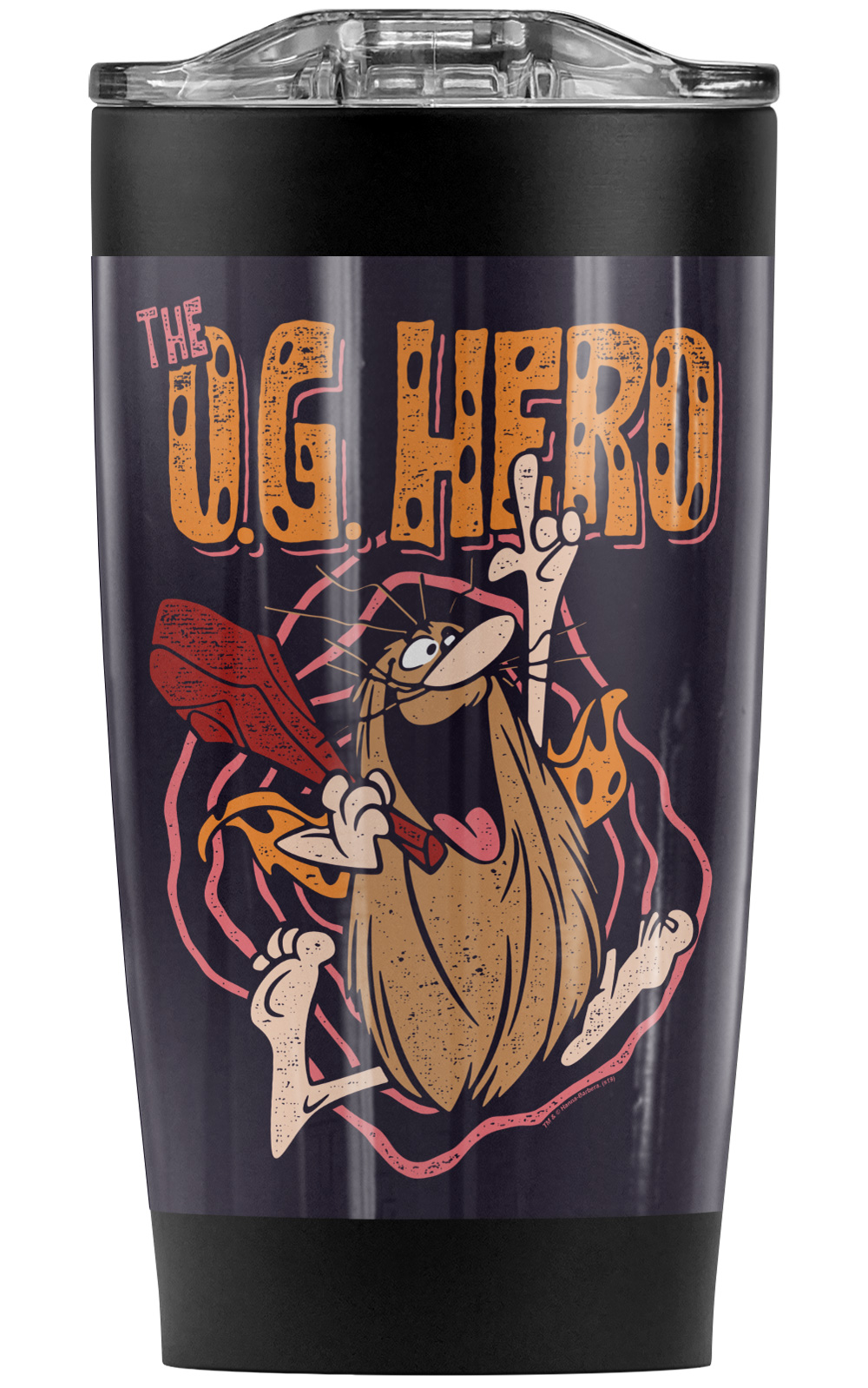 Captain Caveman/Og Hero Stainless Steel Tumbler 20 oz Coffee Travel Mug ...