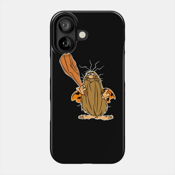 Captain Caveman Retro Hanna-Barbera Cartoon Case for Apple iPhone 11-17 ...