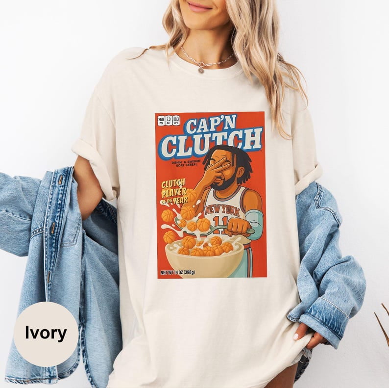 Captain Clutch Jalen Brunson Knicks Shirt, Jalen Brunson Shirt ...