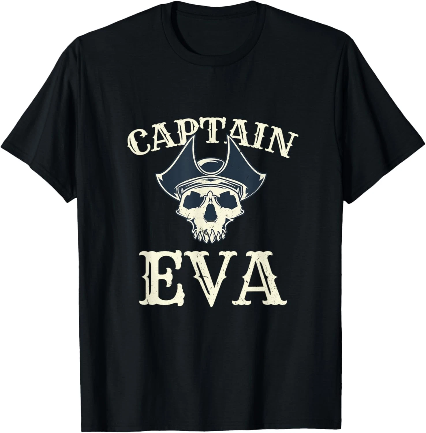 Captain Eva Funny Name Humor Playful Nickname Villain Style Graphic ...