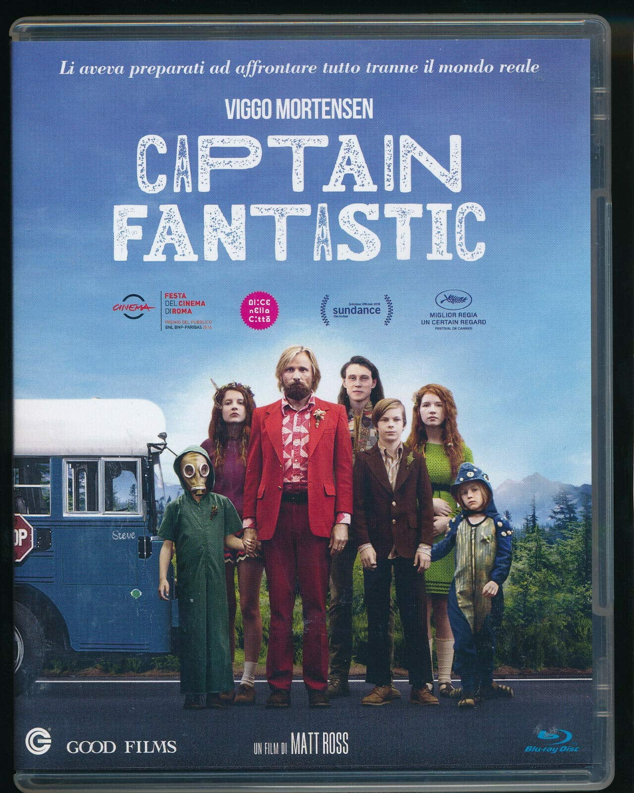 Captain Fantastic (Blu-ray) Mortensen Langella Zahn Hahn Pyle Moriarty - Walmart.com