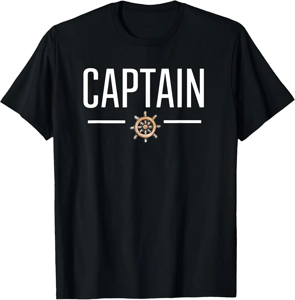 Captain First Mate Boat Lover Boating Sailing Gift Top Unisex T-Shirt ...