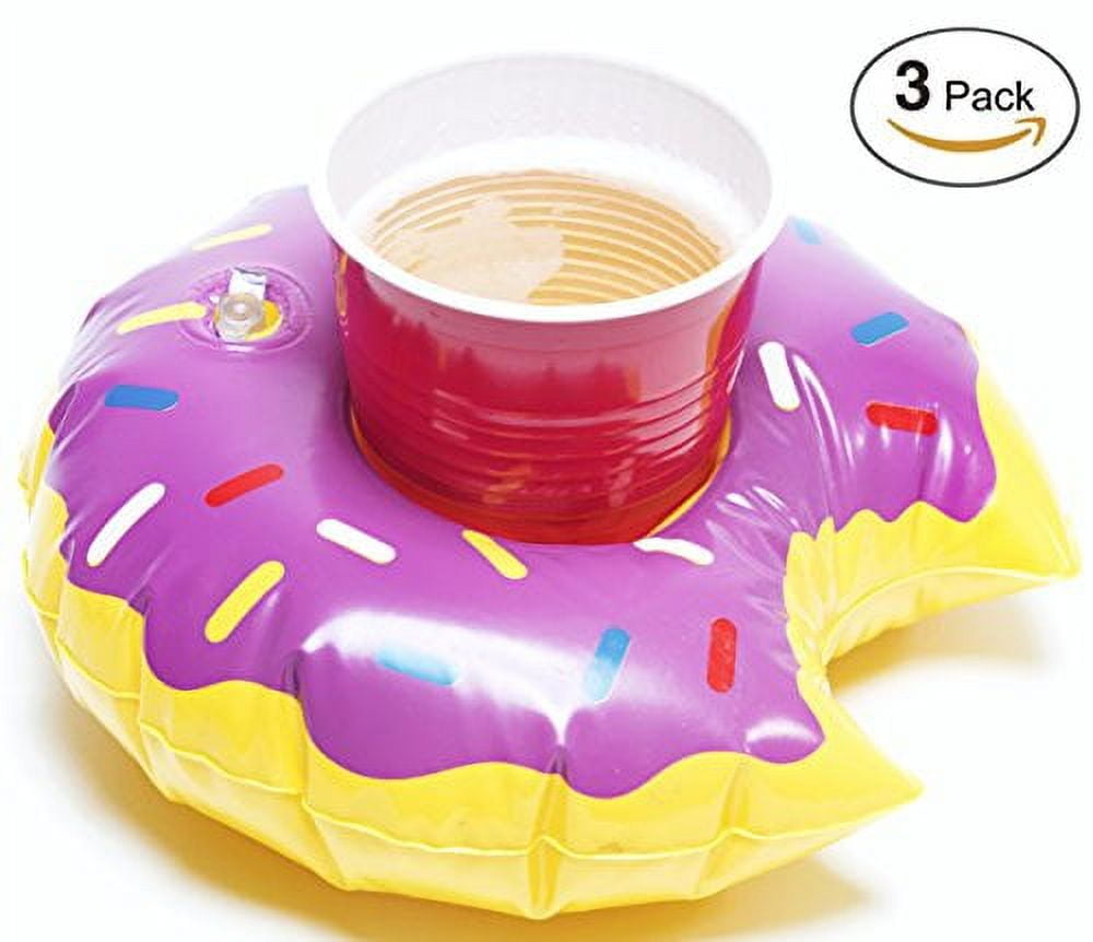 Captain Floaty Captain Floaty Inflatable Donut Drink Float | Floating ... Captain Floaty Captain Floaty Inflatable Donut Drink Float | Floating ...