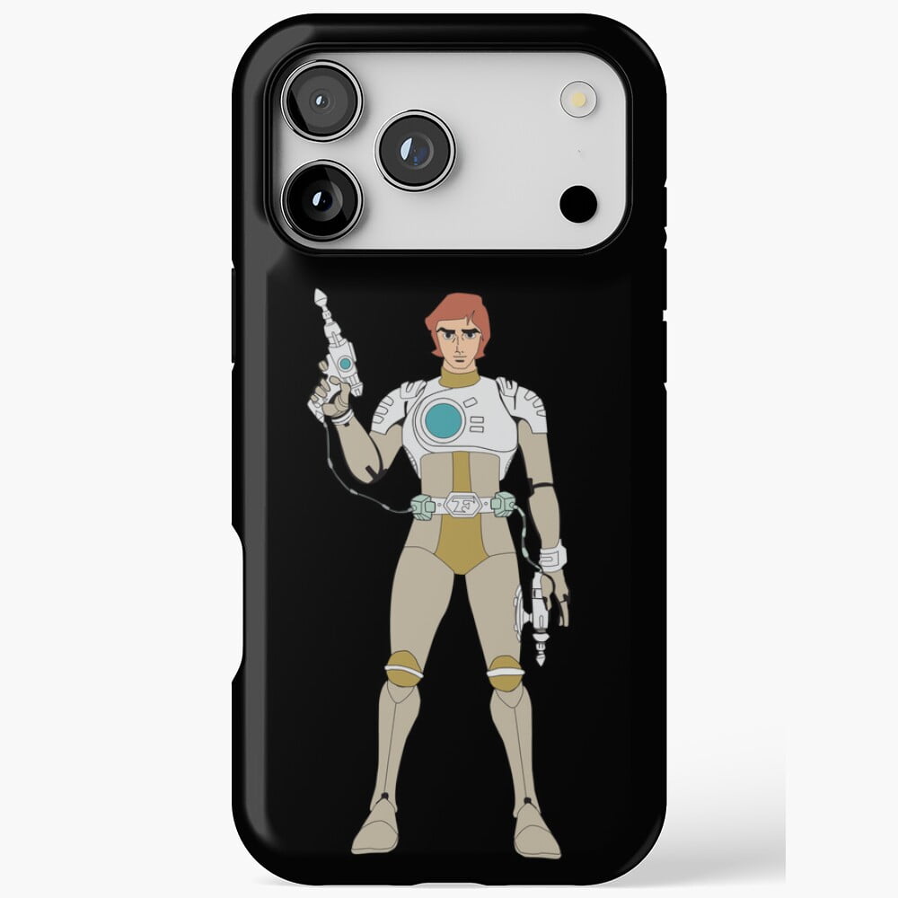 Captain Future retro sci fi inspired art iPhone Case 17 16 15 14 13 12 ...