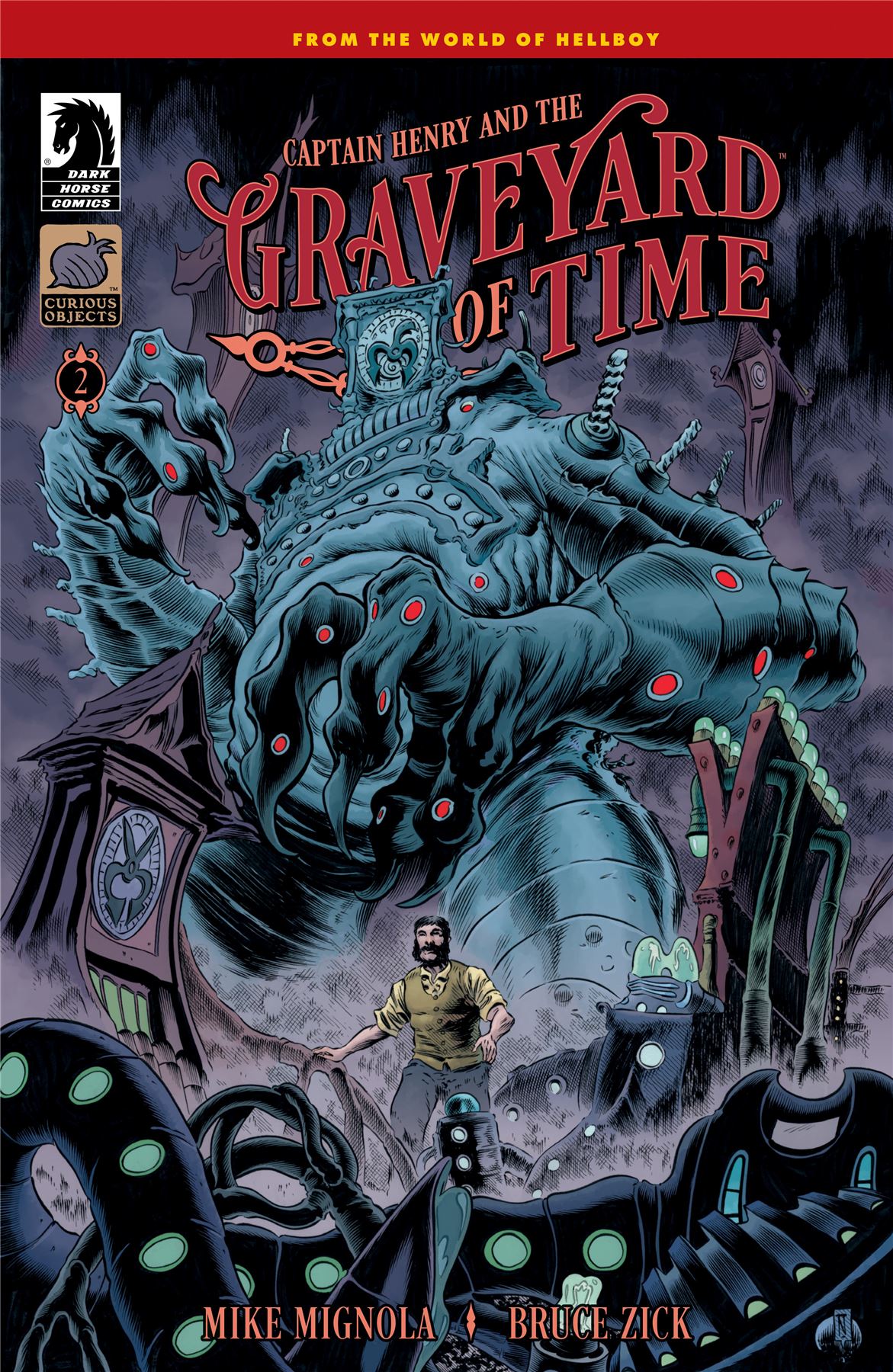 Captain Henry and the Graveyard of Time #2 (CVR B) (Troy Nixey) Dark ...