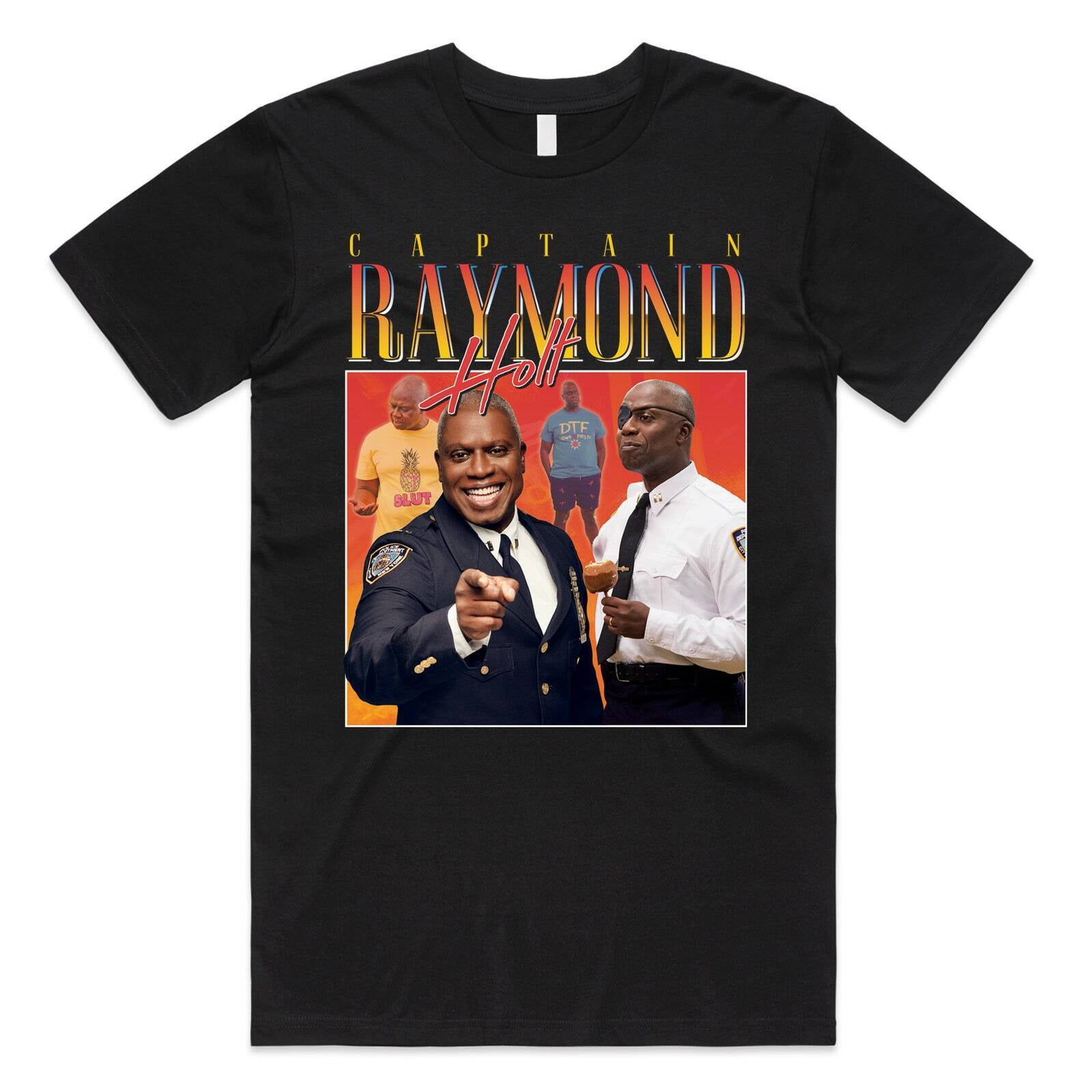 Captain Holt Homage T-shirt Tee Top Raymond Brooklyn TV Show Retro 90's ...