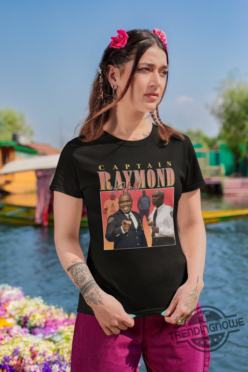 Captain Holt Shirt Andre Braugher Rip Shirt Smiling Captain Raymond ... Captain Holt Shirt Andre Braugher Rip Shirt Smiling Captain Raymond ...