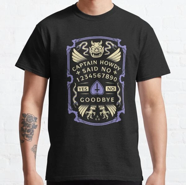 Captain Howdy Exorcist Spirt Board Pazuzu Occult Classic T Shirt ...