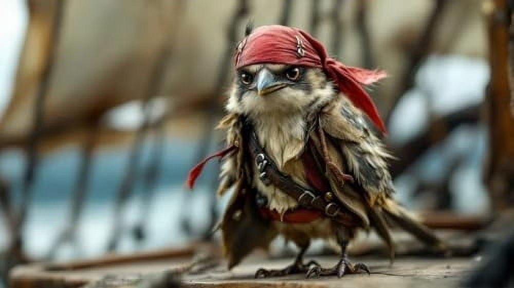 Captain Jack Sparrow 1000-piece Wooden Puzzle, Teen Intellectual ...