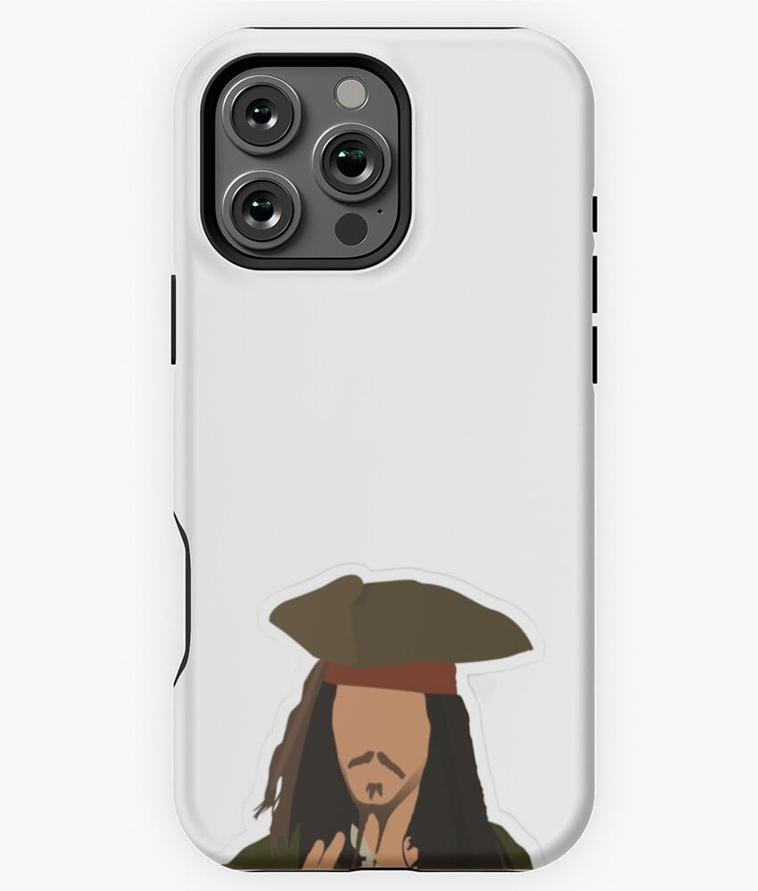 Captain Jack Sparrow Pirate Hero Phone Case for iPhone 16 15 14 13 12 ...