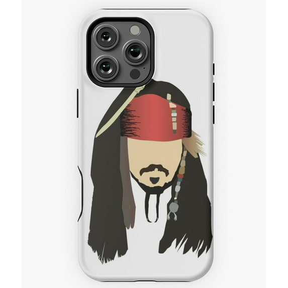 Captain Jack Sparrow Pirate Hero Phone Case for iPhone 16 15 14 13 12 ...
