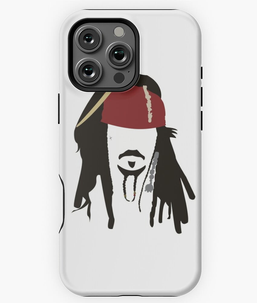Captain Jack Sparrow Pirate Hero Phone Case for iPhone 16 15 14 13 12 ...