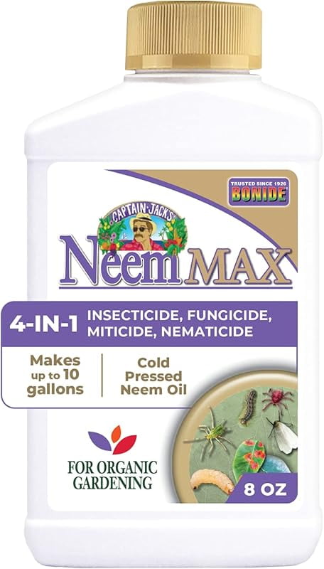 Captain Jack's Neem Max, 16 oz Concentrated Cold Pressed Neem Oil ...