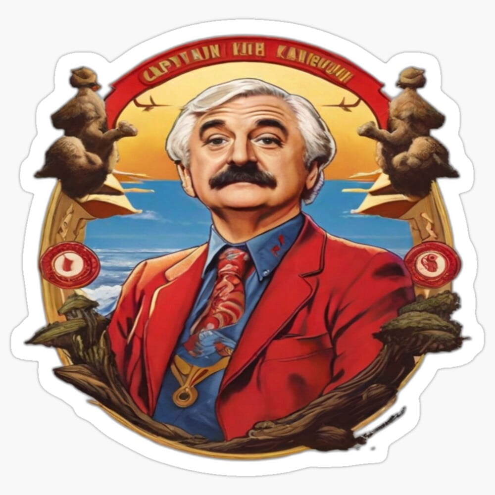 Captain Kangaroo Sticker Phone Decal Water Bottle Stickers Car Decals ...