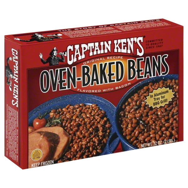 Captain Kens Foods Captain Kens Oven-Baked Beans, 32 oz - Walmart.com