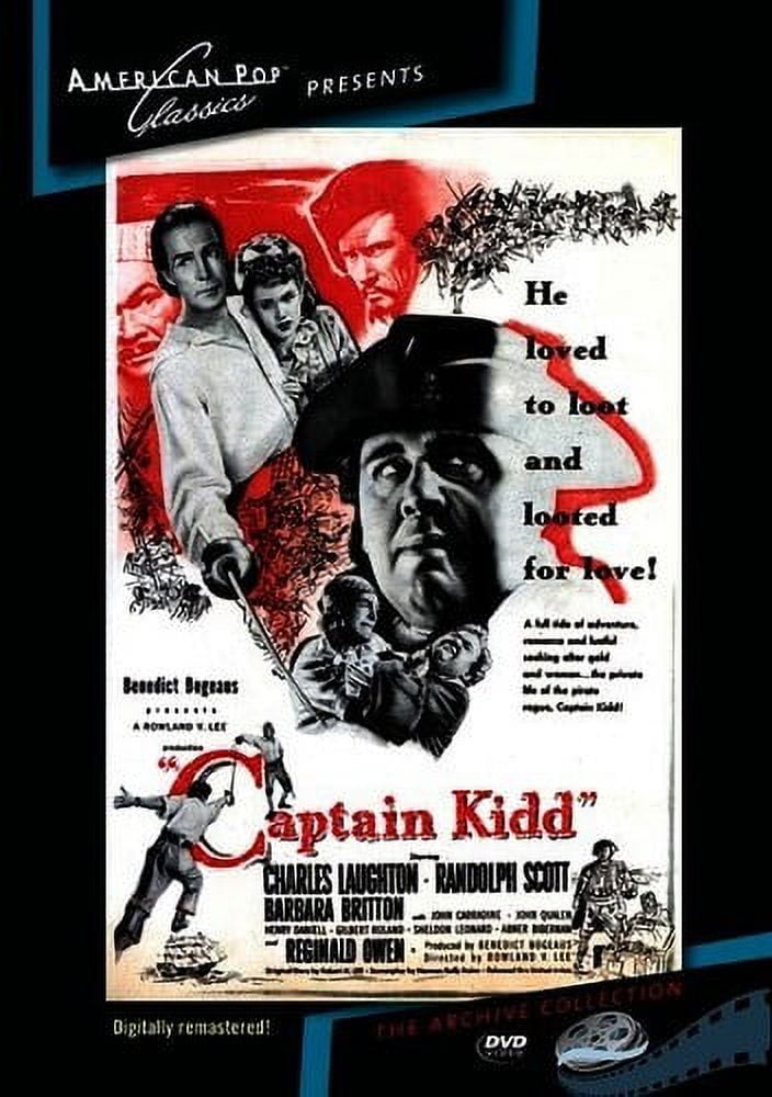 Captain Kidd (DVD), American Pop Classic, Action & Adventure - Walmart.com