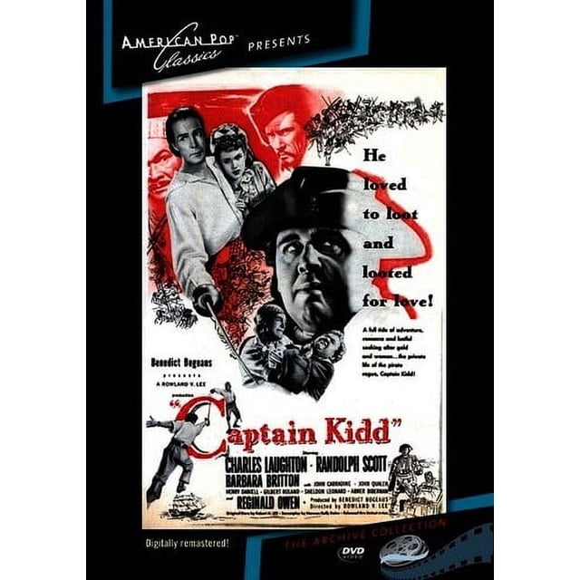Captain Kidd (DVD), American Pop Classic, Action & Adventure - Walmart ...