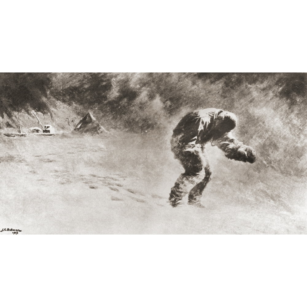 Captain Lawrence Edward Grace Titus Oates 1880 Poster Print - Walmart.com