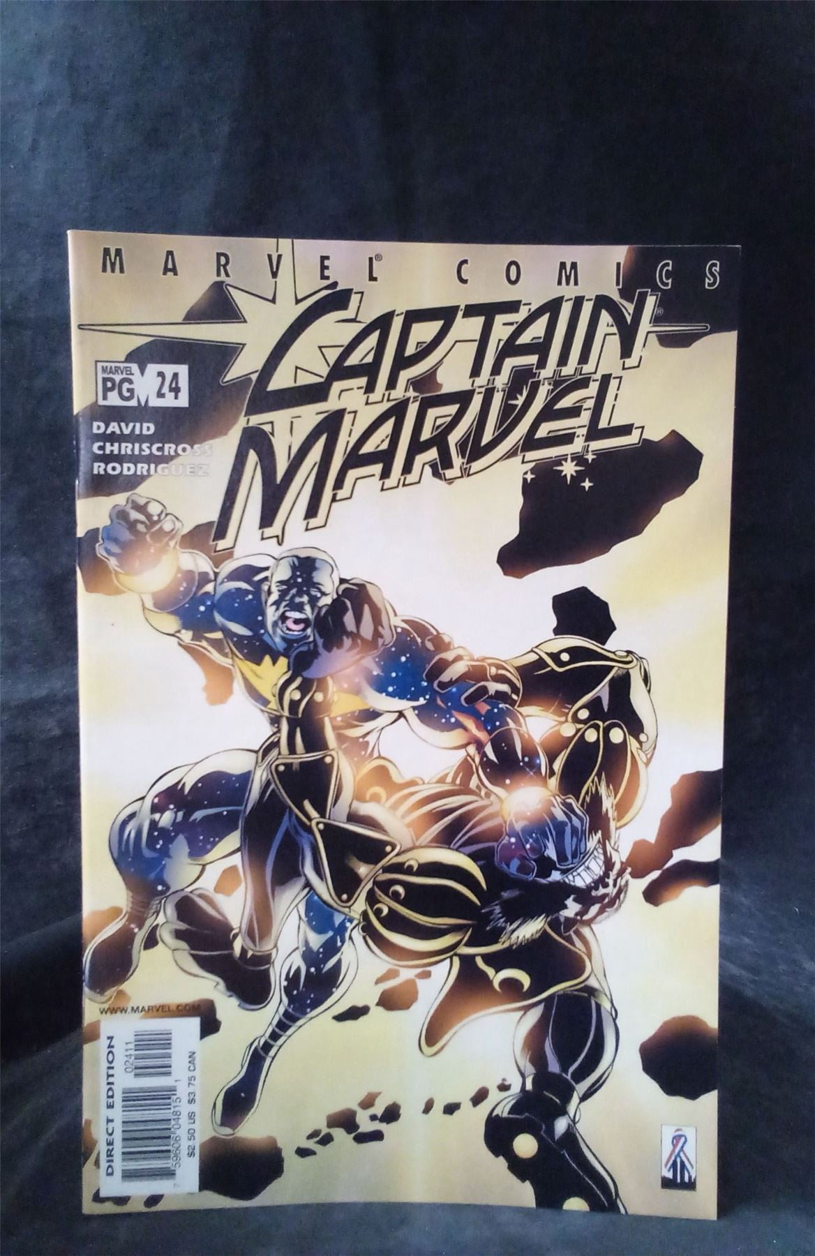 Pre-Owned Captain Marvel #24 2001 Marvel Comics Comic Book - Walmart.com