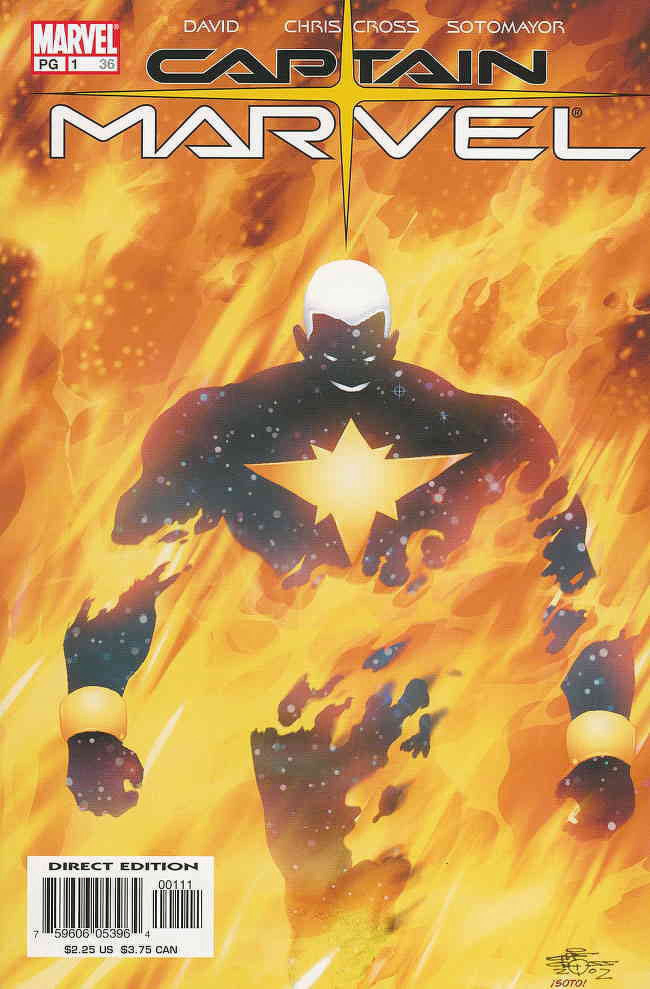 Captain Marvel (6th Series) #1 VF ; Marvel Comic Book - Walmart.com