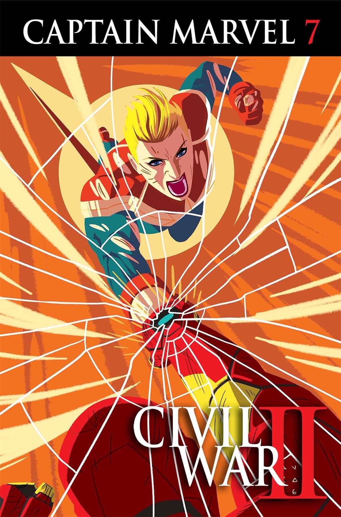 Captain Marvel #7 Marvel Comics Comic Book - Walmart Business Supplies