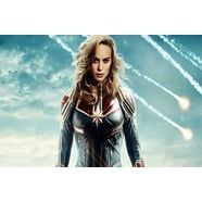 Captain Marvel Blue Sky Edible Cake Topper Image ABPID00263 - Walmart.com