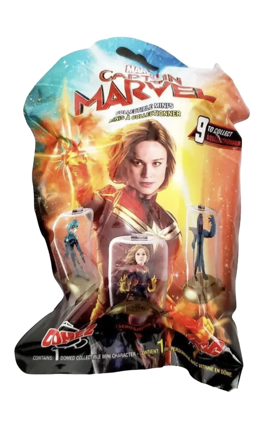 Captain Marvel Domez Series 1 Blind Bag Collectible Mini Domed Figure ...