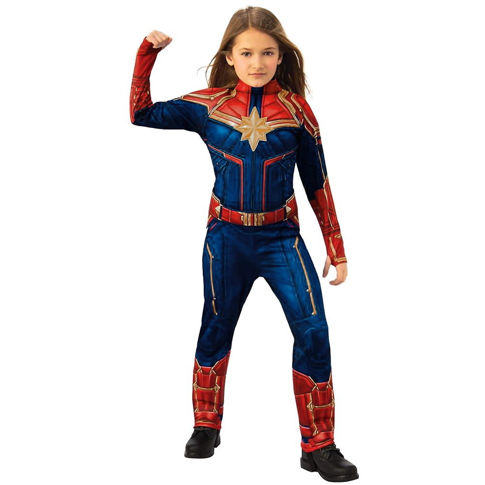Captain Marvel Kids Costume - Small - Walmart.com