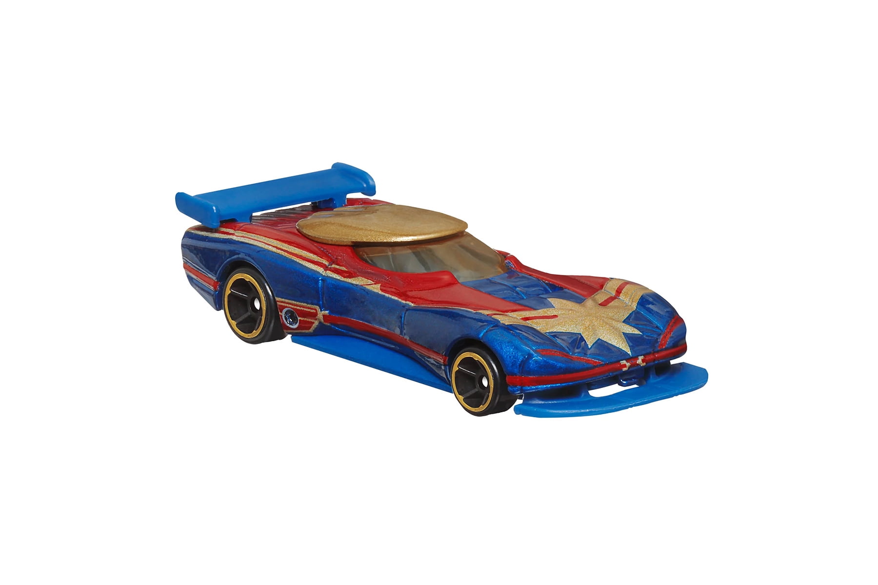 Captain Marvel, The Marvels, Blue/Red/Gold - Mattel Hot Wheels ...