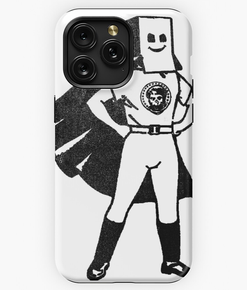 Captain Mayhem Superhero Comic Art G5680 Phone Case for iPhone17 16 15 ...