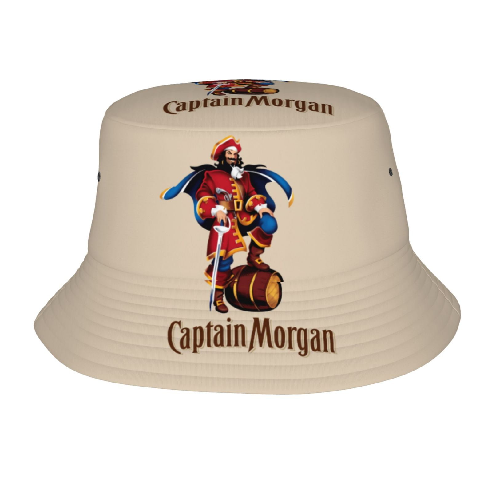 Captain Morgan Beer Bucket Hat Packable Lightweight Printed Beach Sun ...