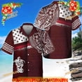 Captain Morgan Hawaiian Shirt, Polynesian Pattern Gift For Rum Lovers ...