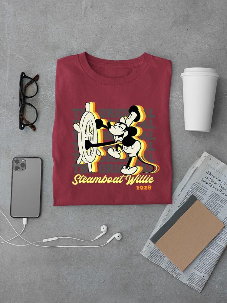 Captain Mouse 1928 Cartoon T-shirt Color Men's -SmartPrintsInk Designs ...