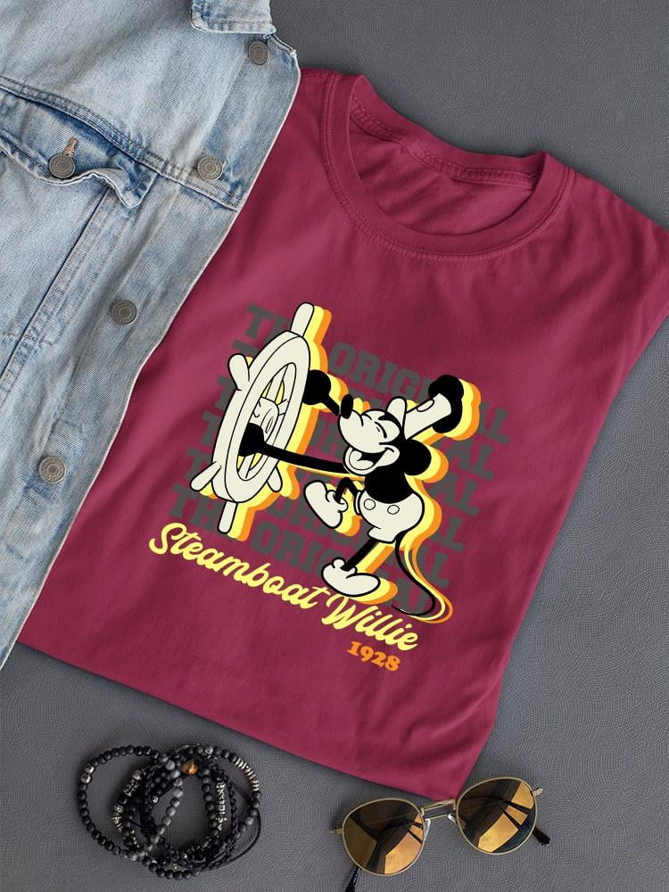 Captain Mouse 1928 Cartoon T-shirt Color Men's -SmartPrintsInk Designs ...