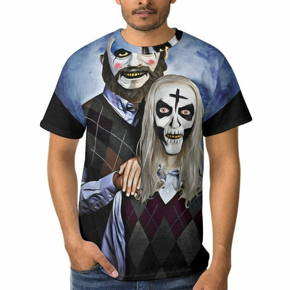 Captain_Movie Spaulding Men's Short Sleeve T-Shirt Crew Neck Top M ...