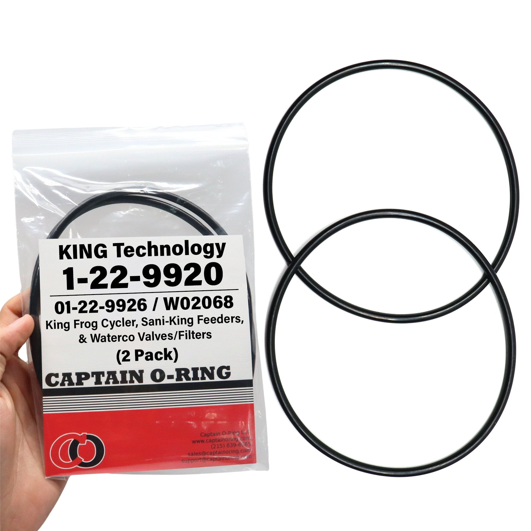 Captain O-Ring Replacement 01-22-9920/01-22-9926 / W02068 O-Rings for ...