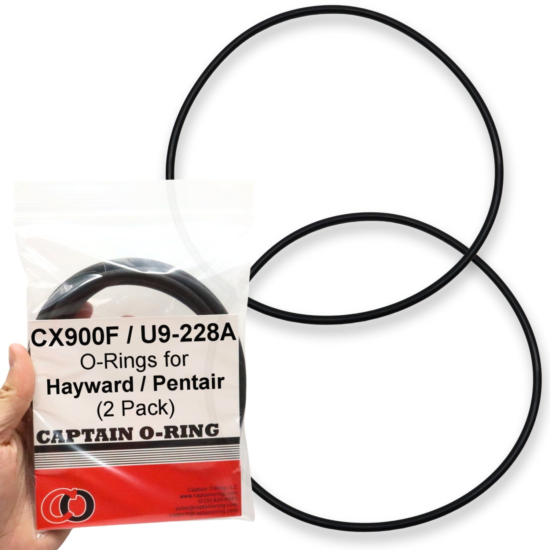 Captain O-Ring Replacement CX900F / U9-228A O-Rings for Hayward Star ...