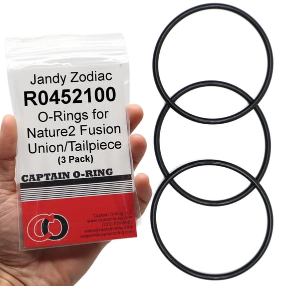 Captain O-Ring - Replacement O-Rings for Jandy Zodiac R0452100 Union ...