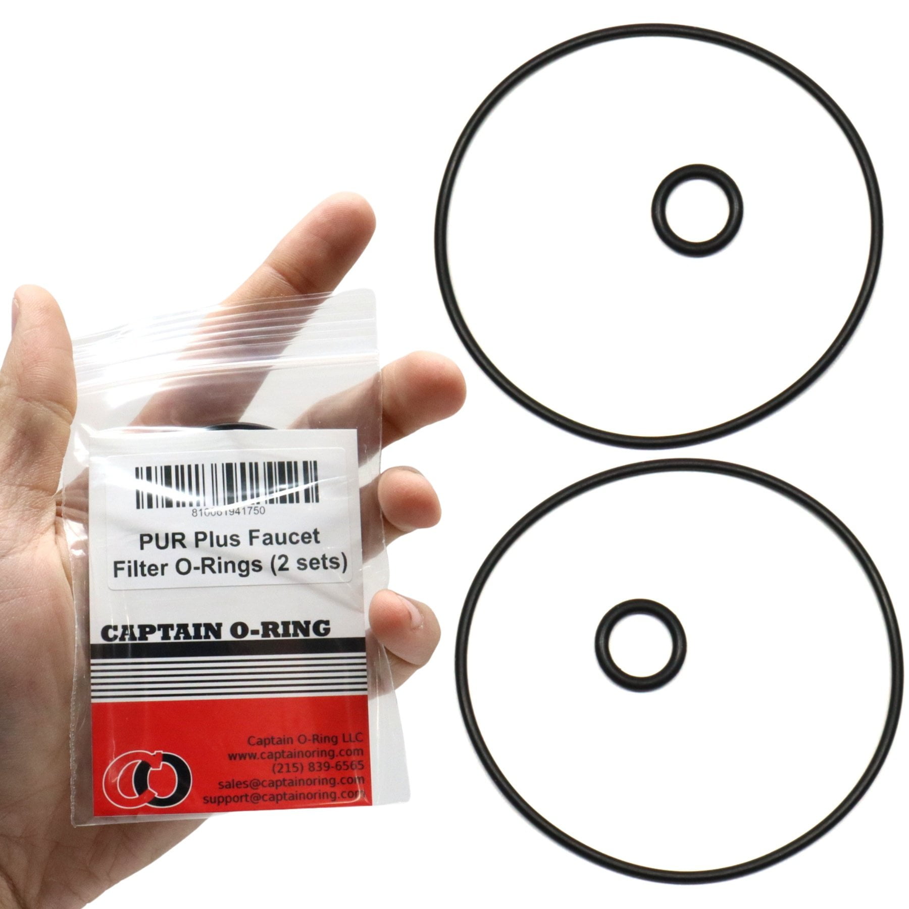 Captain O-Ring Replacement O-Rings for PUR Plus Sink Faucet Filters 2 ...