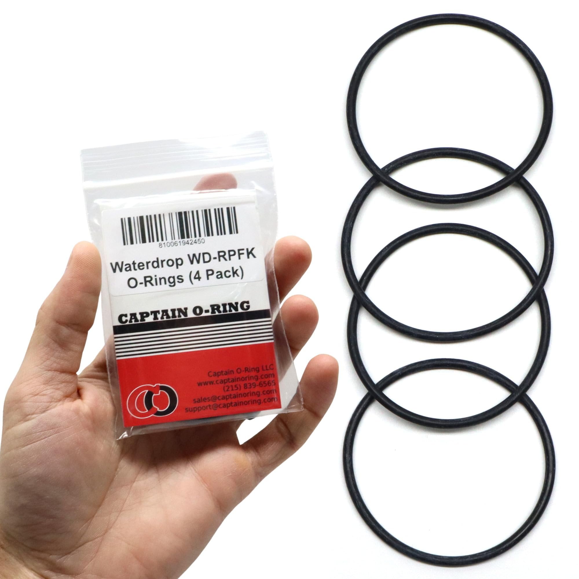 Captain O-Ring Replacement O-Rings for Waterdrop Spin Down Filter WD-RPFK WD-PFK 4 Pack ...