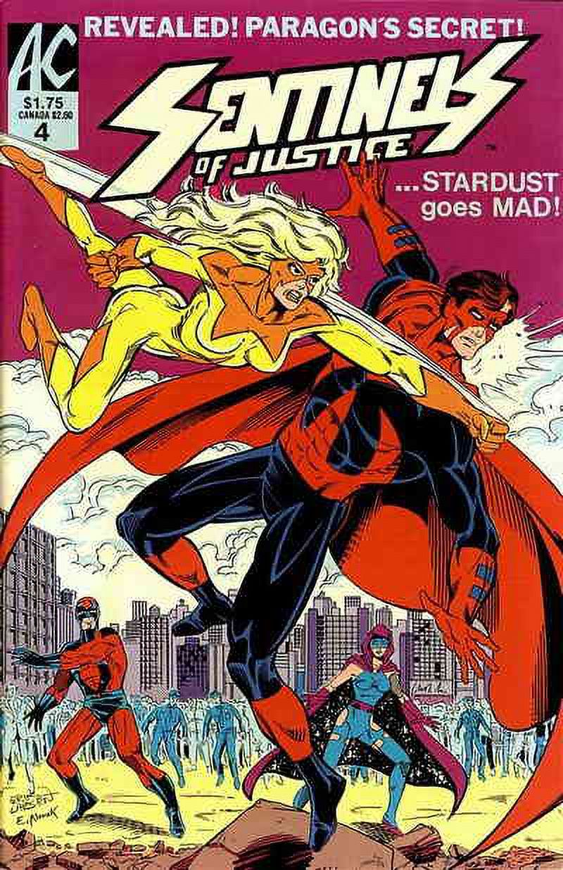 Captain Paragon and the Sentinels of Justice #4 VF ; AC comic book ...