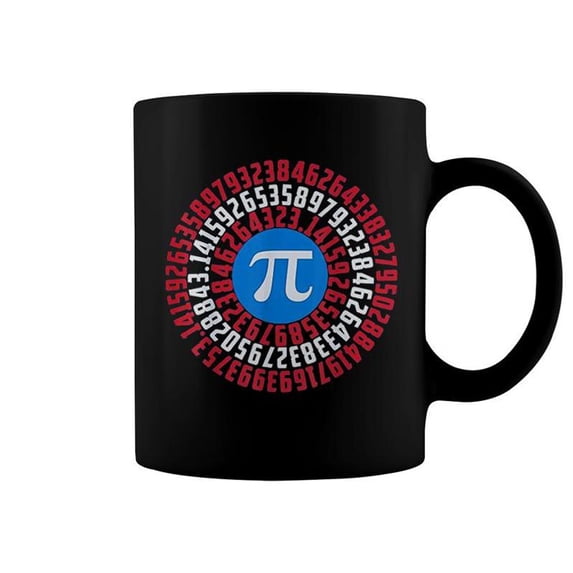 Captain Pi Funny Pi Day Math Superhero Pi Shield Coffee Mug - Walmart.com